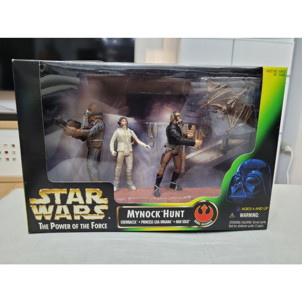 STAR WARS 星際大戰 POTF 3.75吋盒組 Mynock Hunt 太空蝙蝠 沙蟲 | 蝦皮購物
