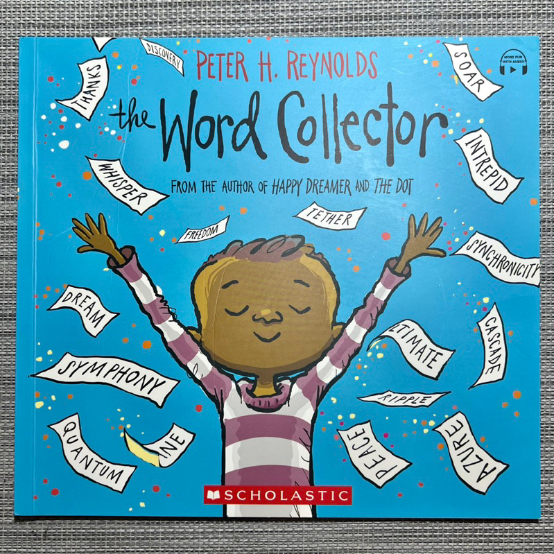 全新 The Word Collector 平裝｜英文繪本｜童書 字的力量 語言 啟發故事 Peter Reynolds | 蝦皮購物