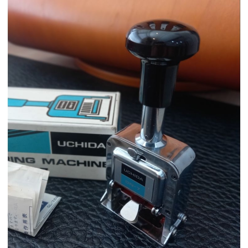 《UCHIDA 內田》 自動號碼機 連續跳號章 數字章 DN-7(6位數) 日本製超好用 | 蝦皮購物