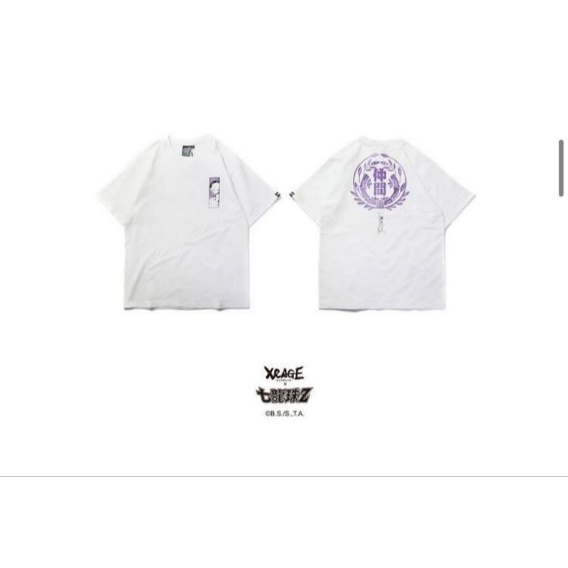 95新 XL號 稀有絕版 Xrage 七龍珠聯名短T 佛利沙 | 蝦皮購物