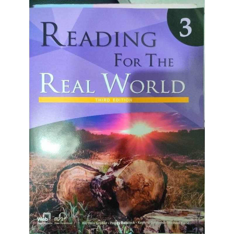 Reading For The Real World 3 (大學英文課本) | 蝦皮購物