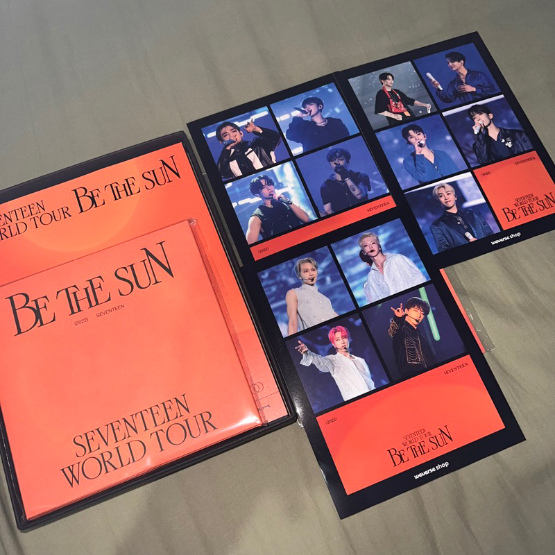 現貨 Seventeen 2022 Be the sun 寫真書 演唱會 DVD 特典 小分隊 | 蝦皮購物