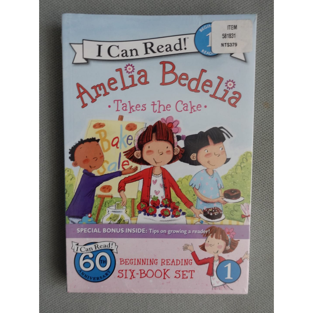 全新 I CAN READ ! AMELIA BEDELIA SIX BOOKS SET Level 1 原價379 | 蝦皮購物