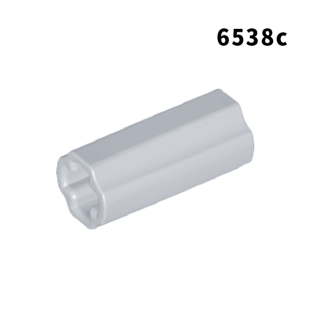【COOLPON】正版樂高 LEGO 科技 2L連接器 十字軸套 6538c 4512360 59443 淺灰 | 蝦皮購物