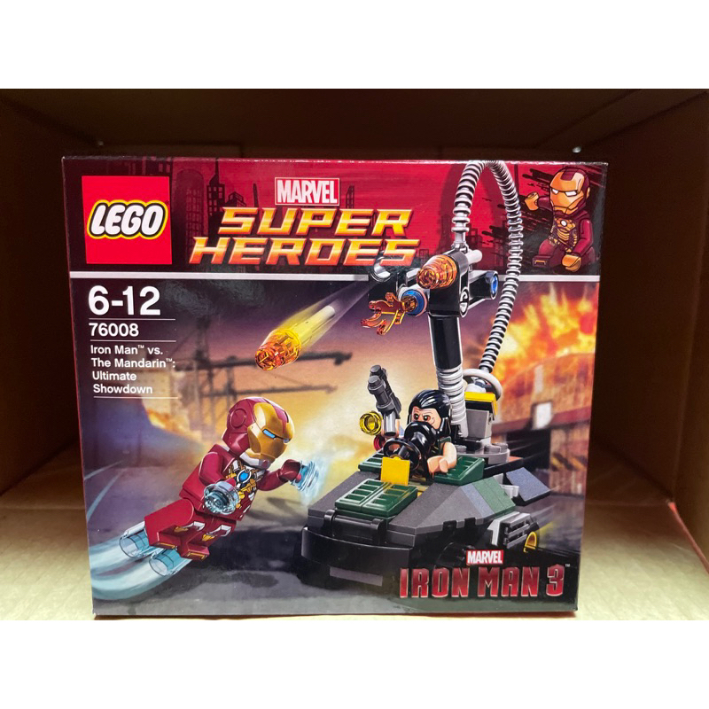 LEGO Iron Man vs The Mandarin Ultimate Showdown Battle 76008 | 蝦皮購物