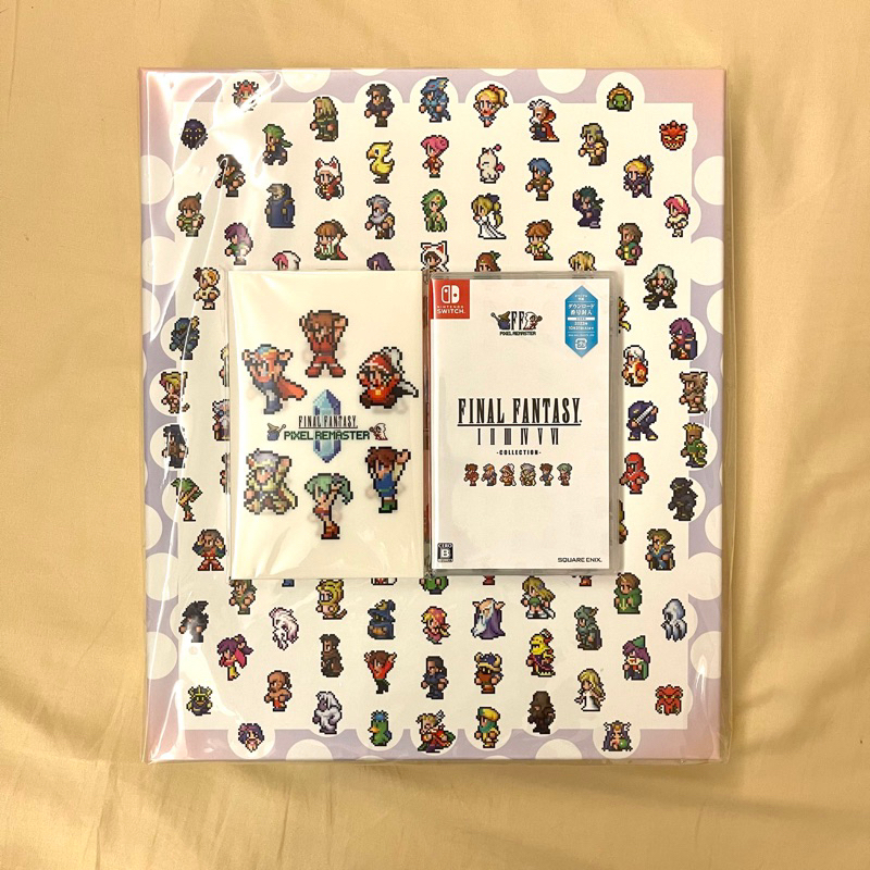 最终幻想1-6像素复刻FF35周年限定版(全新未拆含日版遊戲） | 蝦皮購物