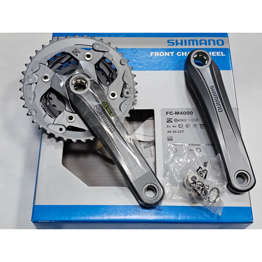 全新SHIMANO FC-M4000 40/30/22 9速 八爪大盤組 登山車大盤 | 蝦皮購物