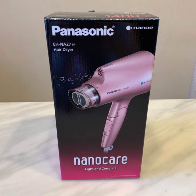 Panasonic 國際牌 奈米水離子吹風機 粉色(EH-NA27-PP) | 蝦皮購物