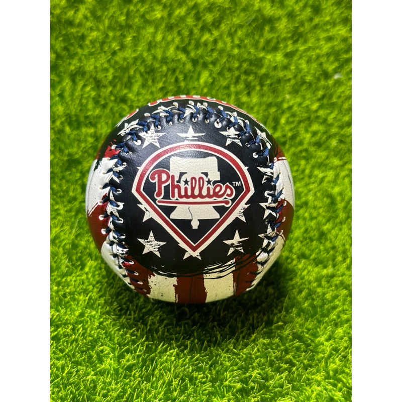 MLB 費城費城人 國旗 彩色紀念球 | 蝦皮購物