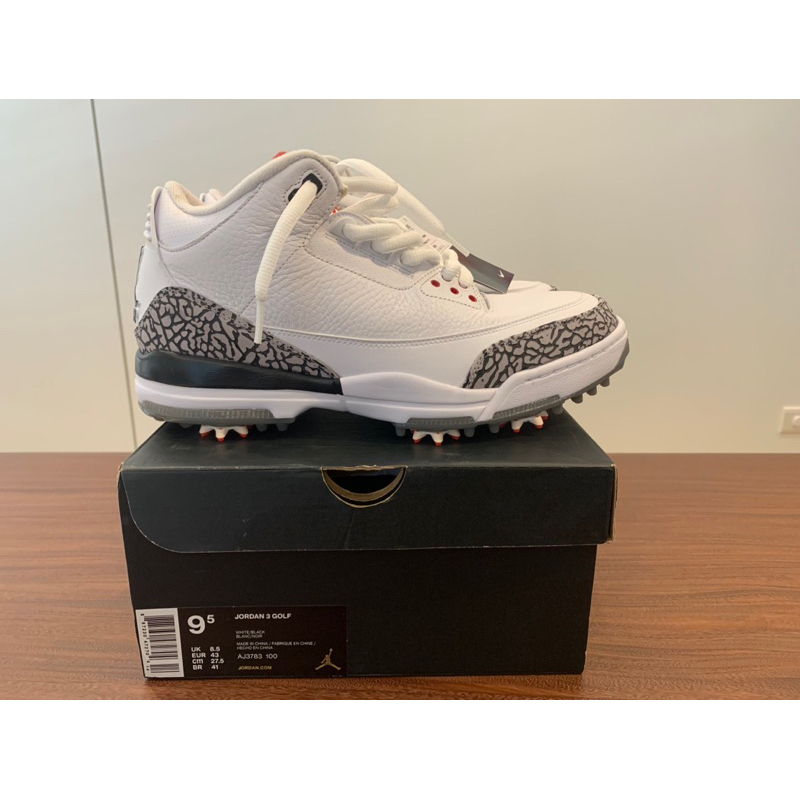 Nike air Jordan 3 GOLF 全新 日本購入 | 蝦皮購物