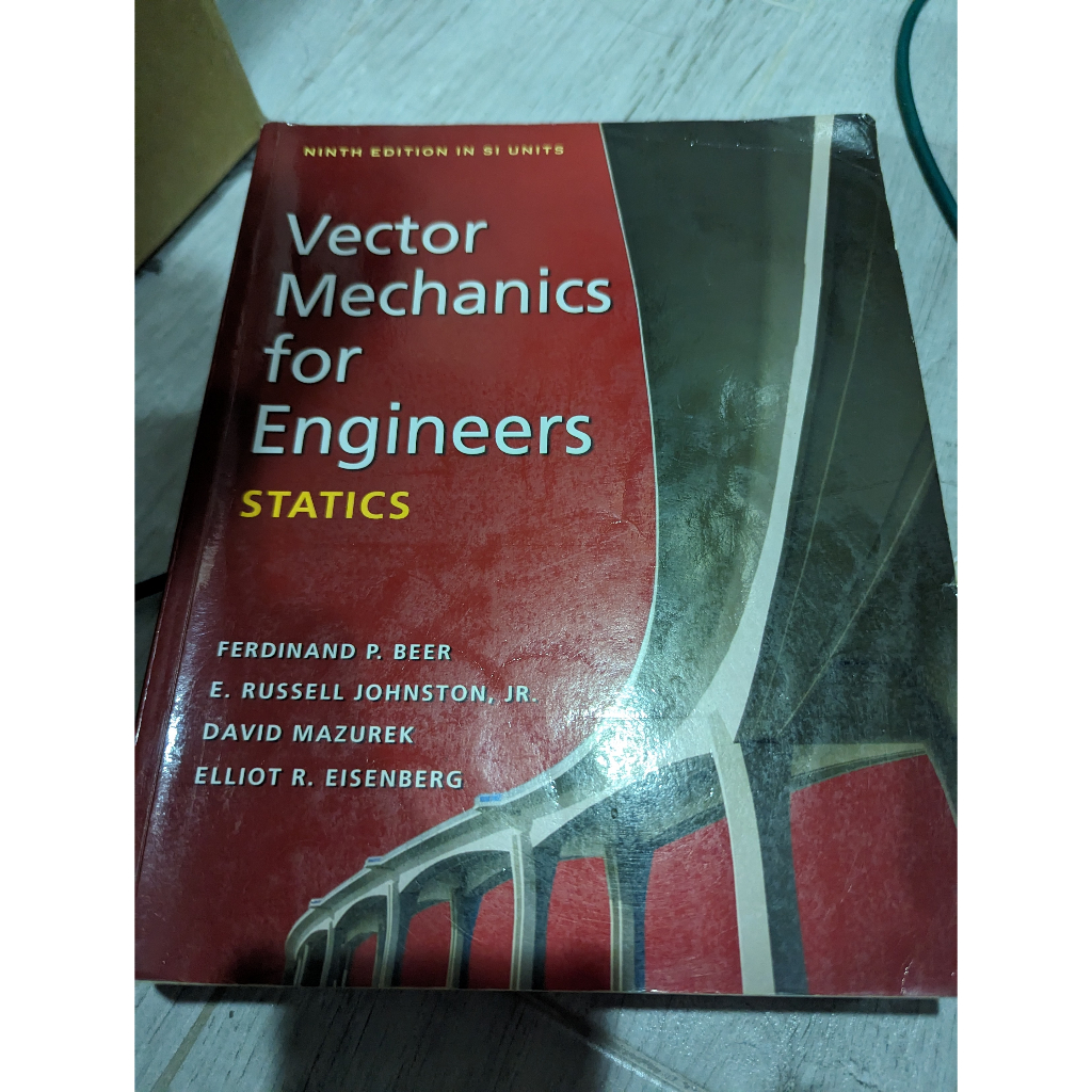 Vector Mechanics for Engineers STATICS NINTH EDITION | 蝦皮購物