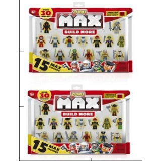 2 Kids 隨機出貨 MAX BUILD MORE 15入 角色 積木 人偶 (可與樂高相容> 原價599 | 蝦皮購物