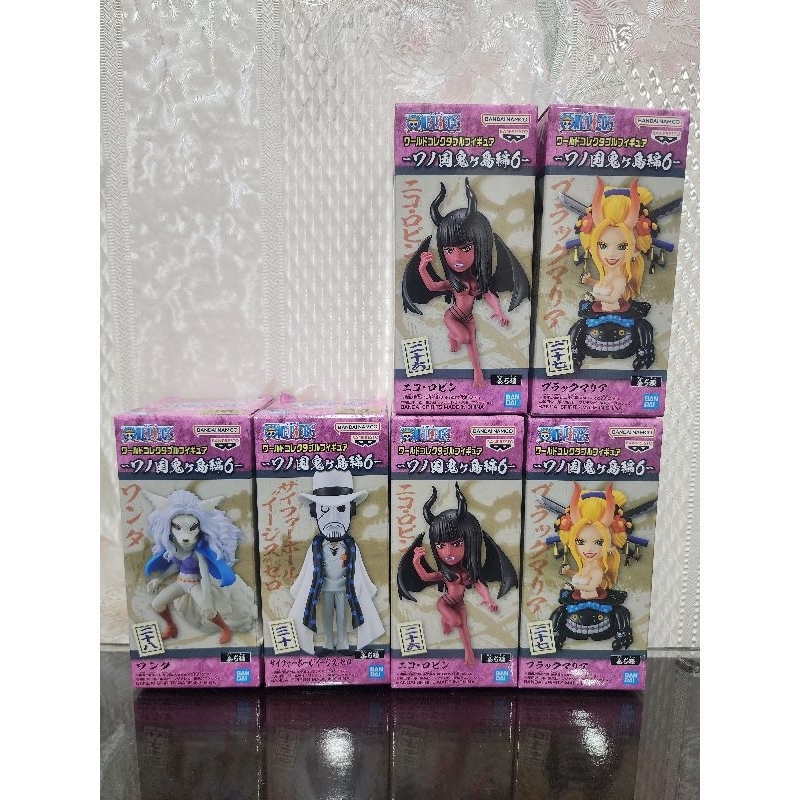 ♡ 日版金證 WCF 海賊王 和之國鬼島篇 vol.6 羅賓 黑瑪麗亞 萬妲 CP0 公仔 景品 夾娃娃機 日本 航海王 | 蝦皮購物