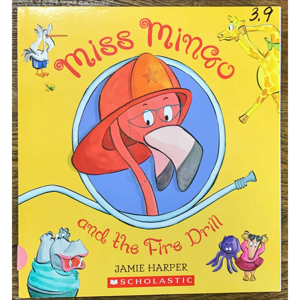 【本週出土二手書-平裝繪本】Miss Mingo and the Fire Drill (-_C00M-) | 蝦皮購物