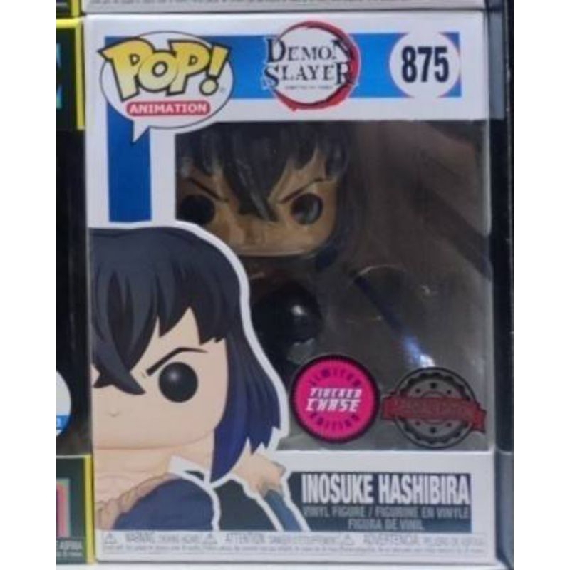 FUNKO POP 正版 875 嘴平 伊之助 CHASE 隱藏版 鬼滅之刃 動漫 系列 | 蝦皮購物