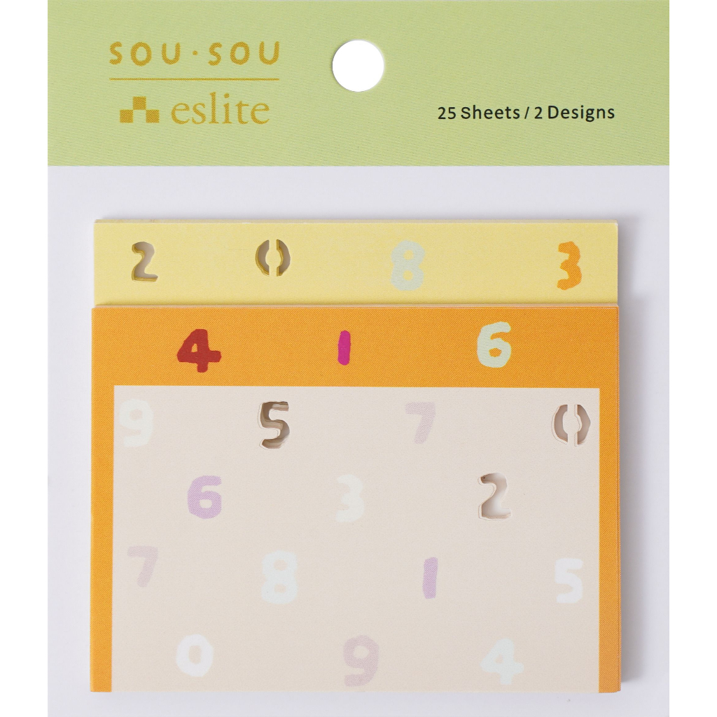 【誠品限定】SOU．SOU X Jean雙層書寫沖孔便利貼/ 十數 eslite誠品 | 蝦皮購物