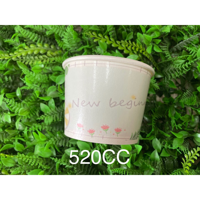 公版花色隨機出貨/520ml/520(L)/520紙碗/50入/免洗紙碗 | 蝦皮購物