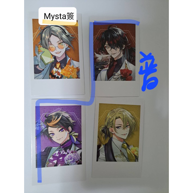 彩虹社 en Luxiem 一週年 拍立得 Shu Mysta LUCA Vox 隱 普 | 蝦皮購物