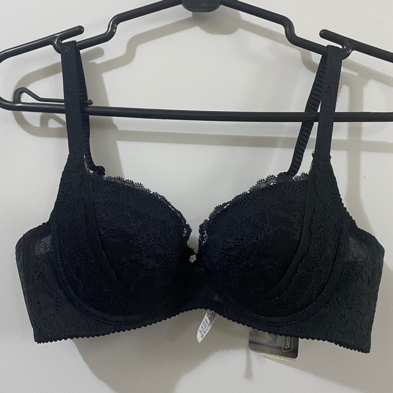 華歌爾X美型bra時尚黑/光影藍/藕粉灰內衣75A/80A | 蝦皮購物