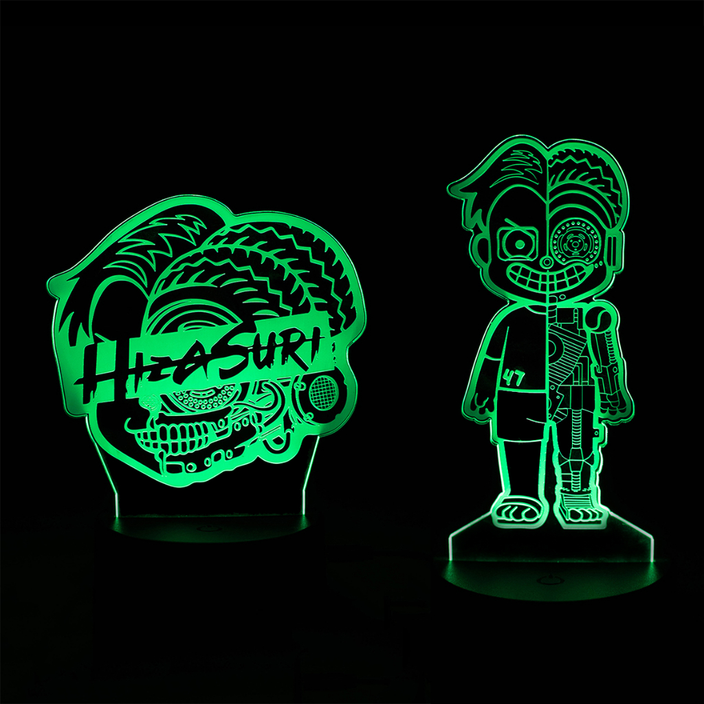 HIZASURI 【Akarui】 導光觸控夜燈 | 蝦皮購物
