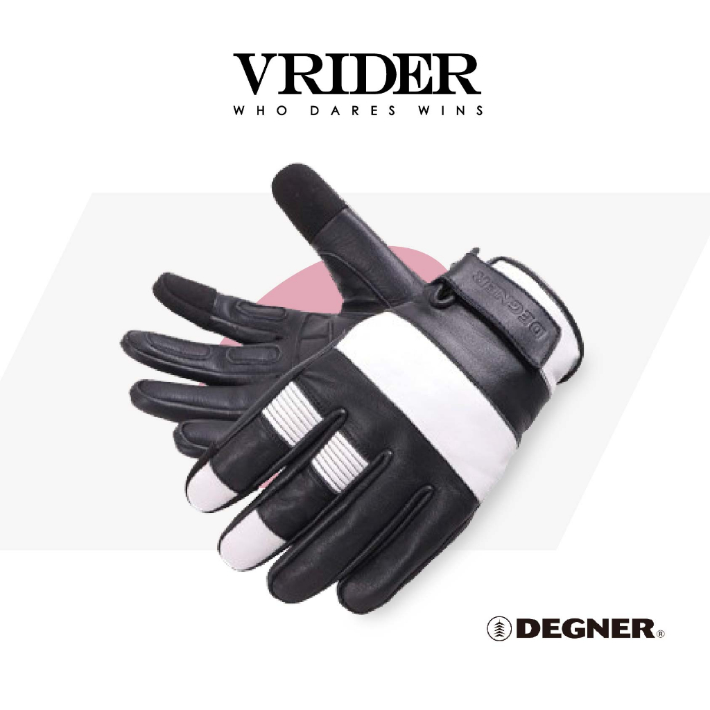 【VRIDER】日本DEGNER TG-73 可觸控 復古防摔 牛皮騎士手套 丹寧拼接 打洞 通風舒適 | 蝦皮購物