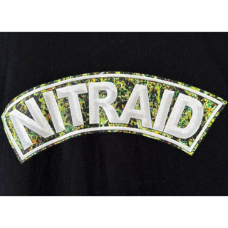 BLACK日本傳說HIP HOP團體NITRO親友限定！美中古NITRAID經典拱形GIANT巨人短T | 蝦皮購物