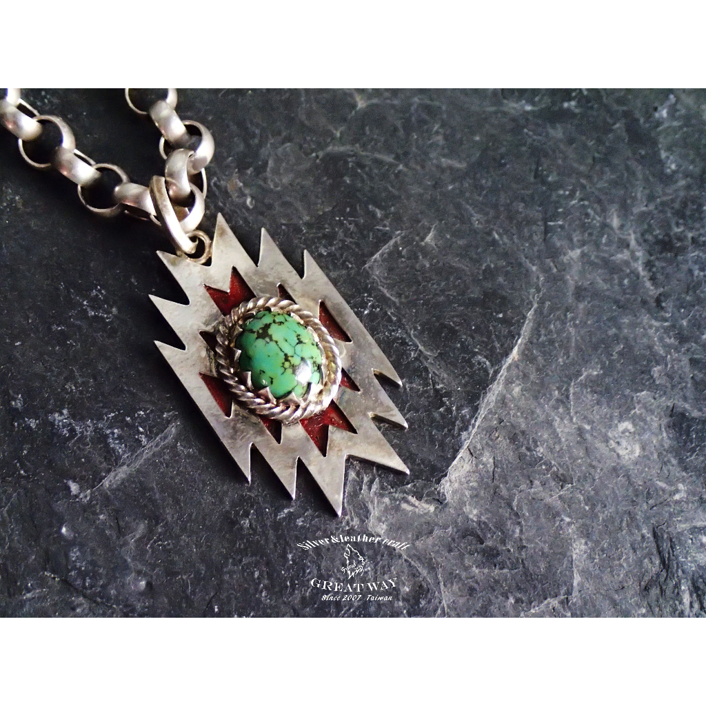 【Navajo silver 】印地安銀飾 經典印地安項鍊 蝴蝶 永恆的生命 綠松石 | 蝦皮購物