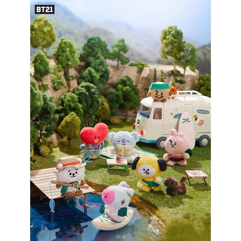 BT21 in the Forest 錄影系列 BTS RJ 玩偶 現貨 | 蝦皮購物