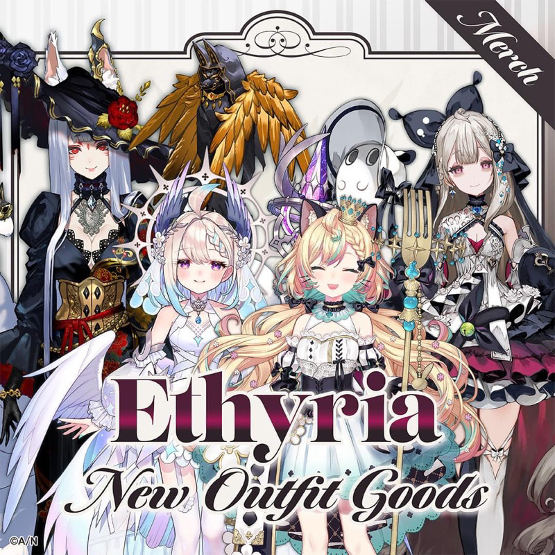 Ethyria新衣裝徽章 Enna Alouette Millie Nina Kosaka Reimu彩虹社 | 蝦皮購物