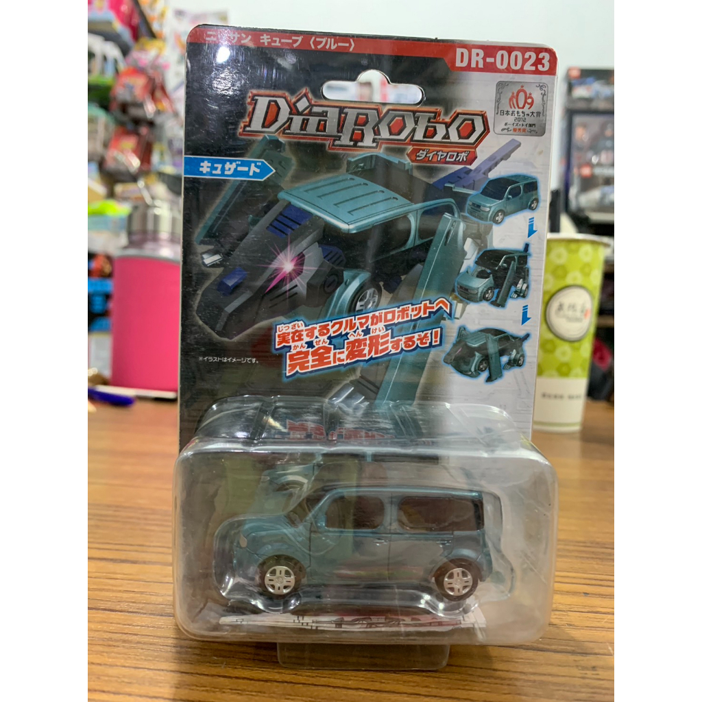 【合川玩具 】現貨 DIAROBO DR-0023 NISSAN CUBE 藍色 | 蝦皮購物