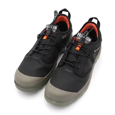 PALLADIUM JASON DR (免運費) 新款快穿低筒防水鞋 黑色/綠色 77338-008 | 蝦皮購物