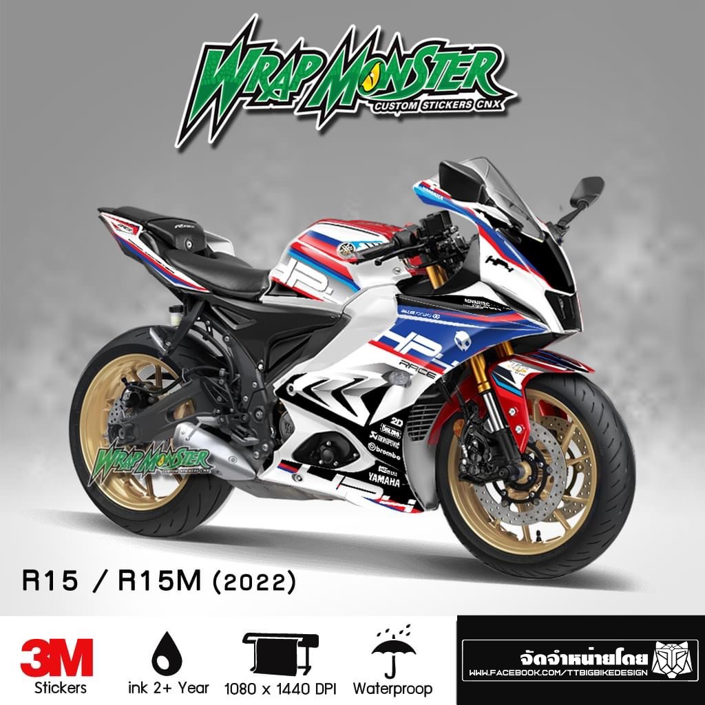 【C.Q】MotoRacing- YZF-R15 R15 v4 R15V4 各式彩貼 BMW HP4 SRR | 蝦皮購物