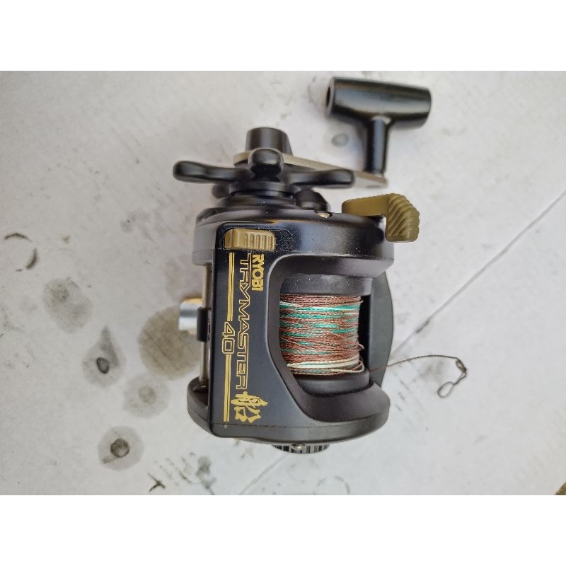 RYOBI TRYMASTER 船 40 船輪 筏輪 特價 布線 捲線器 | 蝦皮購物