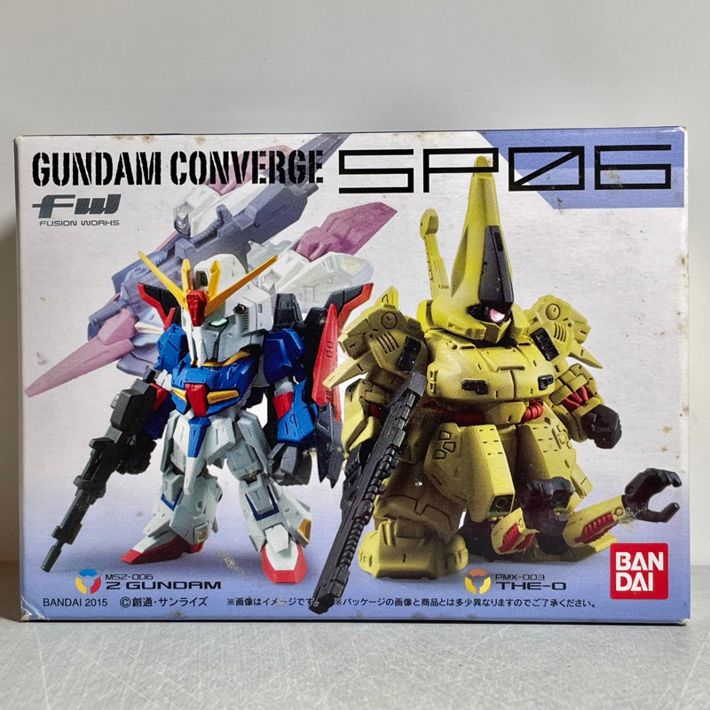 FW GUNDAM CONVERGE SP06 Z GUNDAM vs THE-O 代理版 全新 | 蝦皮購物