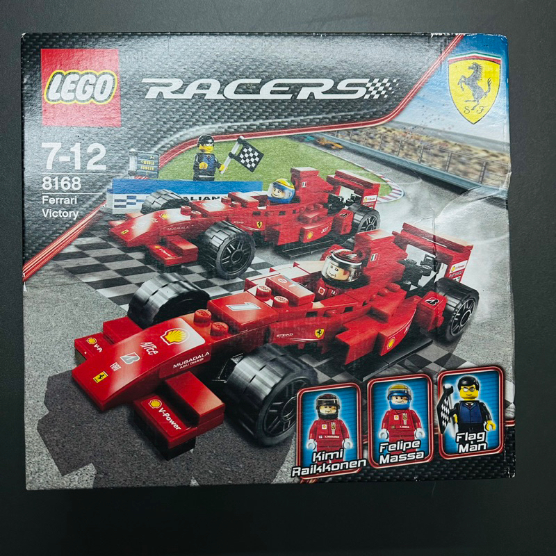 【樂高資本】 LEGO 樂高 法拉利 8168 Racers Ferrari Victory 全新 盒損 | 蝦皮購物