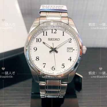 SEIKO精工 CS 經典系列鋼帶錶40mm-(SUR459P1/6N52-00F0S)銀色-SK027 | 蝦皮購物