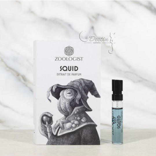 Zoologist 動物學家 烏賊 Squid 中性香精 1.5mL 全新 試管香水 可噴式 | 蝦皮購物