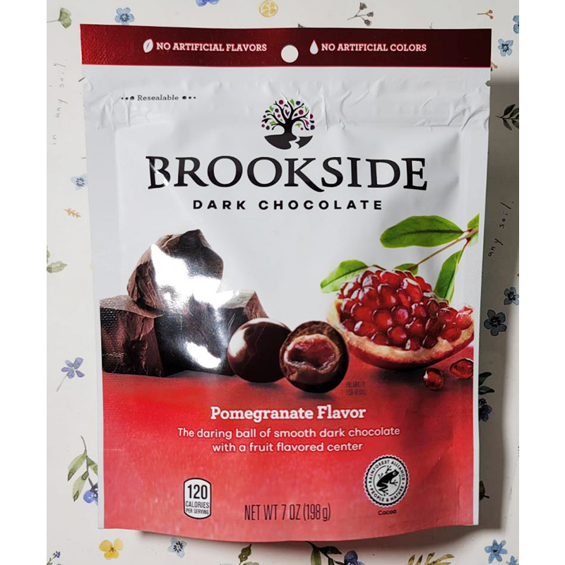 加拿大《Brookside》紅石榴黑巧克力198g(效期2026/03/01)市價235元特價99元 | 蝦皮購物