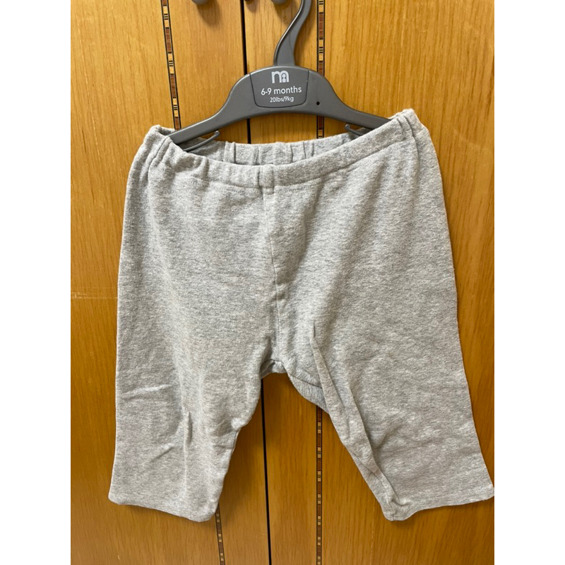 Muji 無印良品 兒童七分褲 130灰 | 蝦皮購物