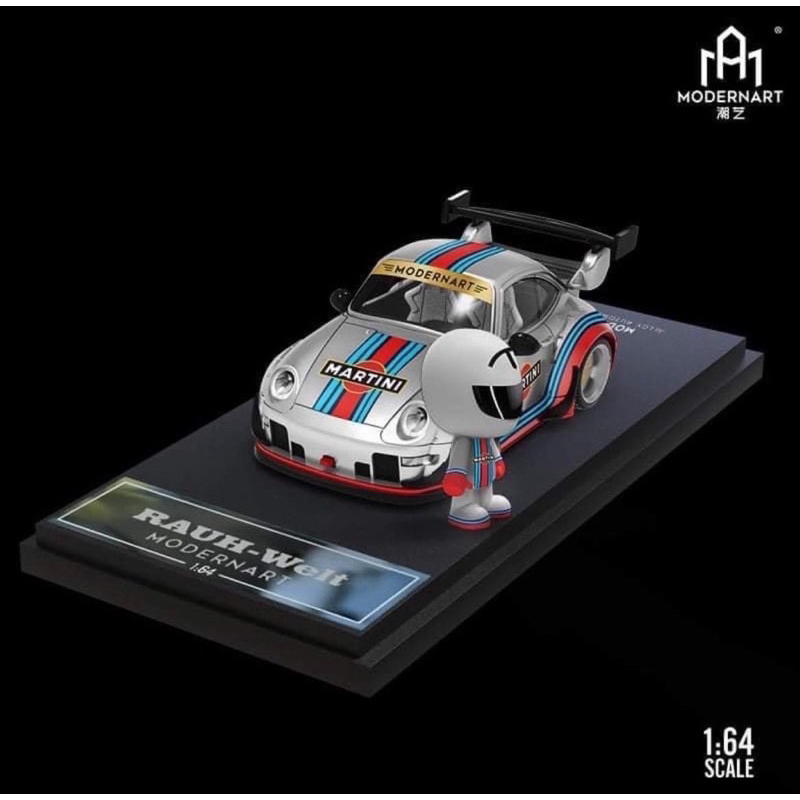 TM ModernArt 1/64 RWB 993 Q車 馬丁尼 海灣 保時捷 | 蝦皮購物
