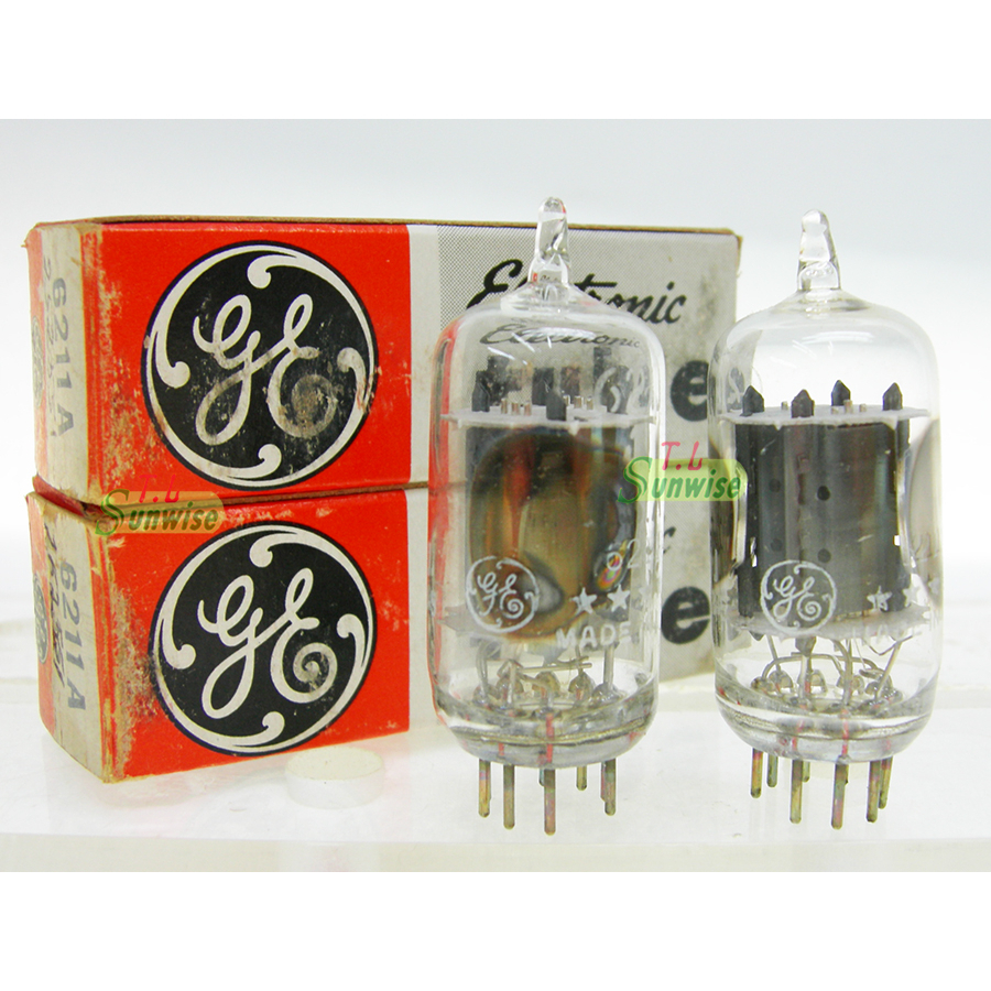 12AU7 ECC82 ︽NO:1396 美國光頭仔 GE 6211A (NIB)真空管( 5814A ; 5963 ) | 蝦皮購物