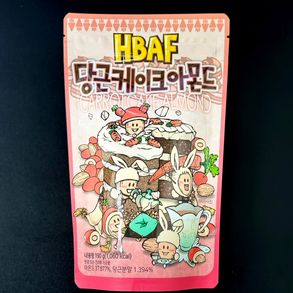 台灣現貨 大包 HBAF 190g 210g 韓國杏仁 大包 中包 40g大隨身包 多種口味! 杏仁果 花生 | 蝦皮購物