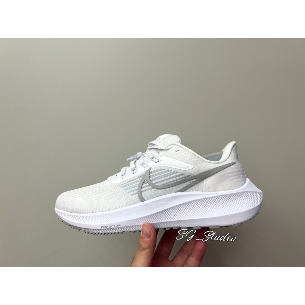 S.G Nike Air Zoom Pegasus 39 DH4072-100 白銀 路跑 慢跑鞋 女鞋 小飛馬 大尺寸 | 蝦皮購物