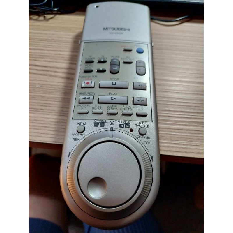 MITSUBISHI 三菱 HV-V3000 S-VHS 錄像機遙控器 原廠 | 蝦皮購物