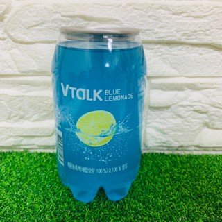 現貨(KK mart) 韓國 VTALK 氣泡飲料 檸檬 無糖 水蜜桃 zero sugar 藍檸檬 350ml/罐 | 蝦皮購物