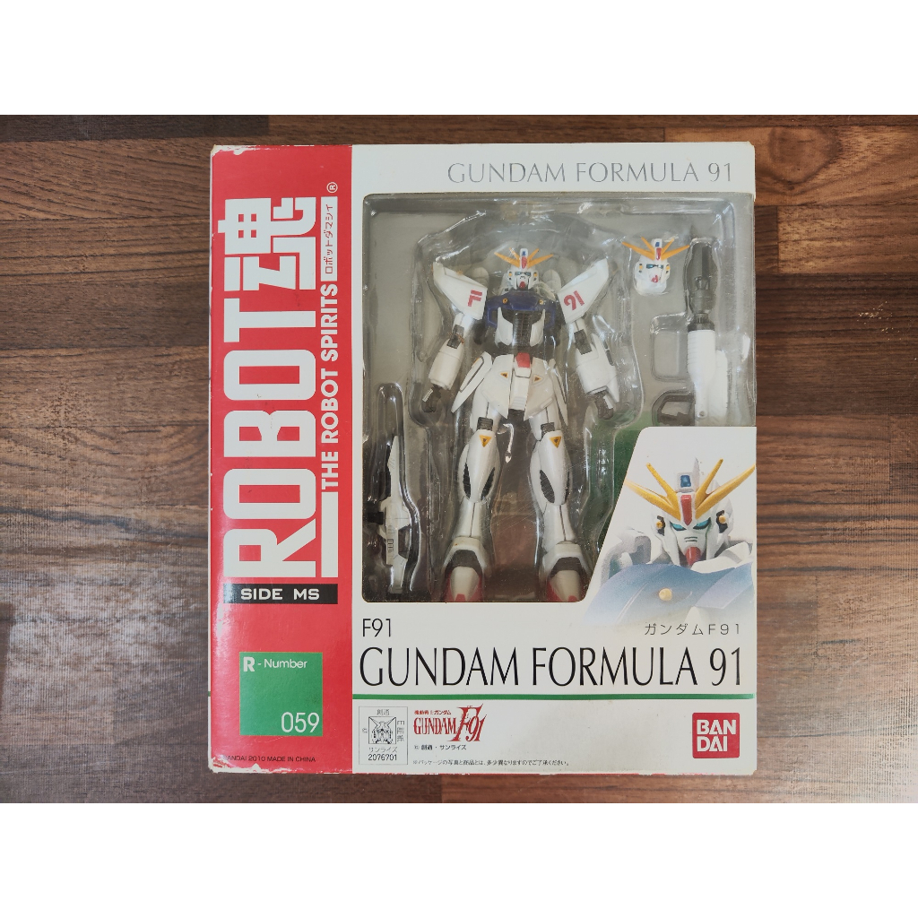 日本萬代 BANDAI 正版 Robot魂 可動完成品 No.59 F91鋼彈 F91 GUNDAM FORMULA91 | 蝦皮購物
