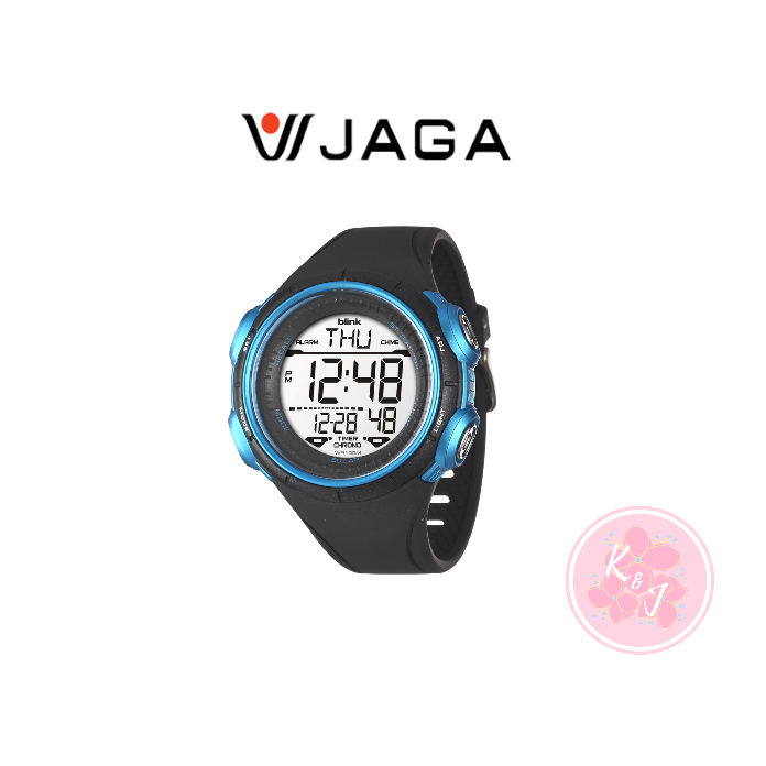 【JAGA捷卡】blink系列 冷光電子錶 Digital Watch 台灣廠商 學生 當兵 防水 潛水 M1034 | 蝦皮購物
