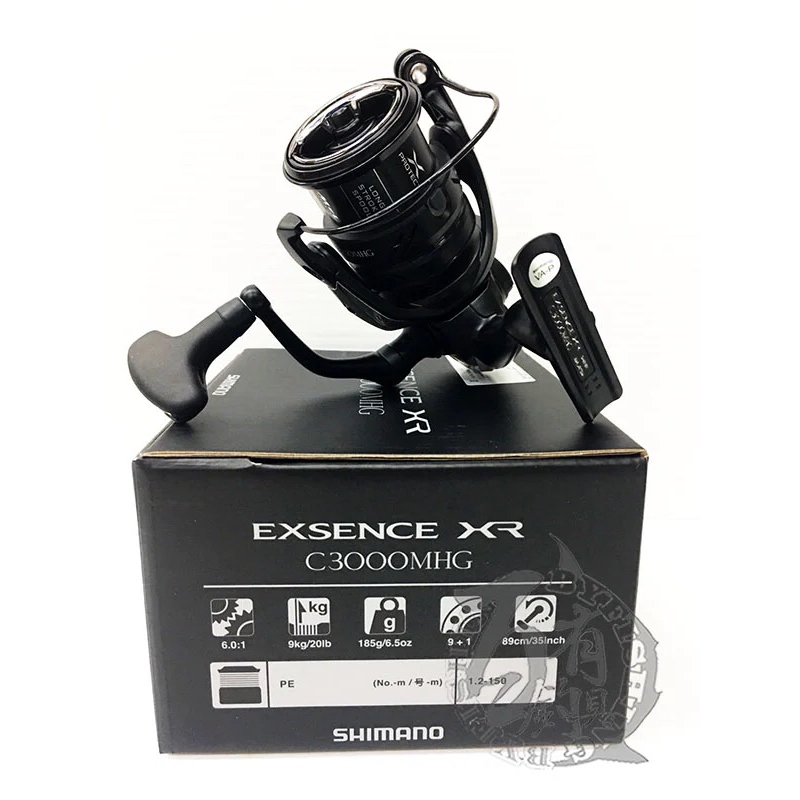 百有釣具 SHIMANO EXSENCE XR 海鱸捲線器 C3000M-MHG/3000MHG/4000MXG高性能 | 蝦皮購物
