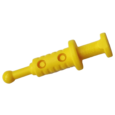 Lego 樂高 黃色 醫院 針筒 注射筒 針頭 Yellow Syringe 87989 53020 | 蝦皮購物