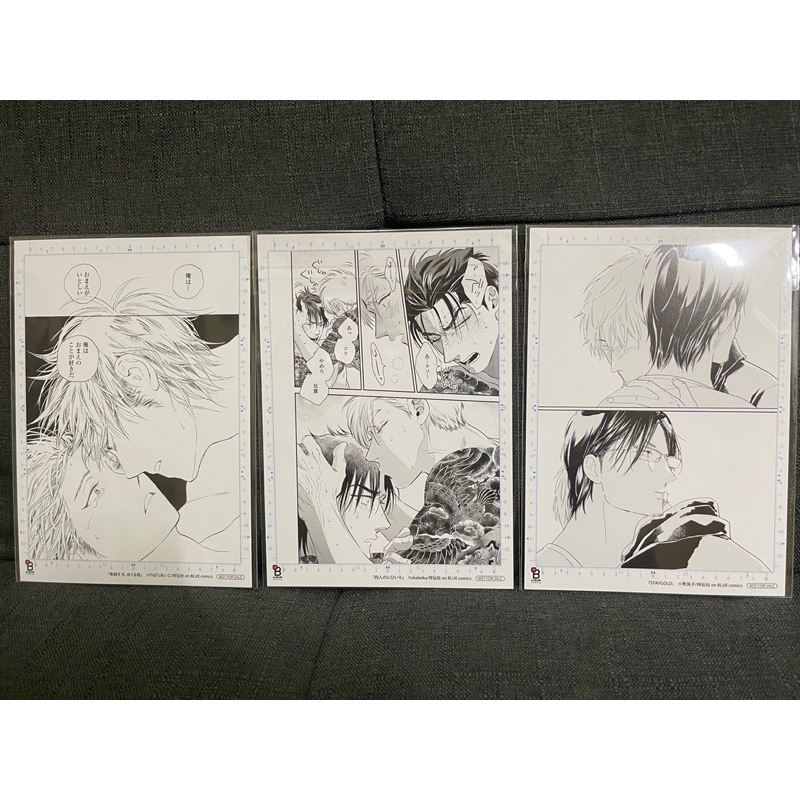 《BL特典》嫁入狼族異種婚姻譚/ akabeko /泥中之蓮/ 寄養犬輾轉夜 / STAYGOLD | 複製畫共三張六面 | 蝦皮購物